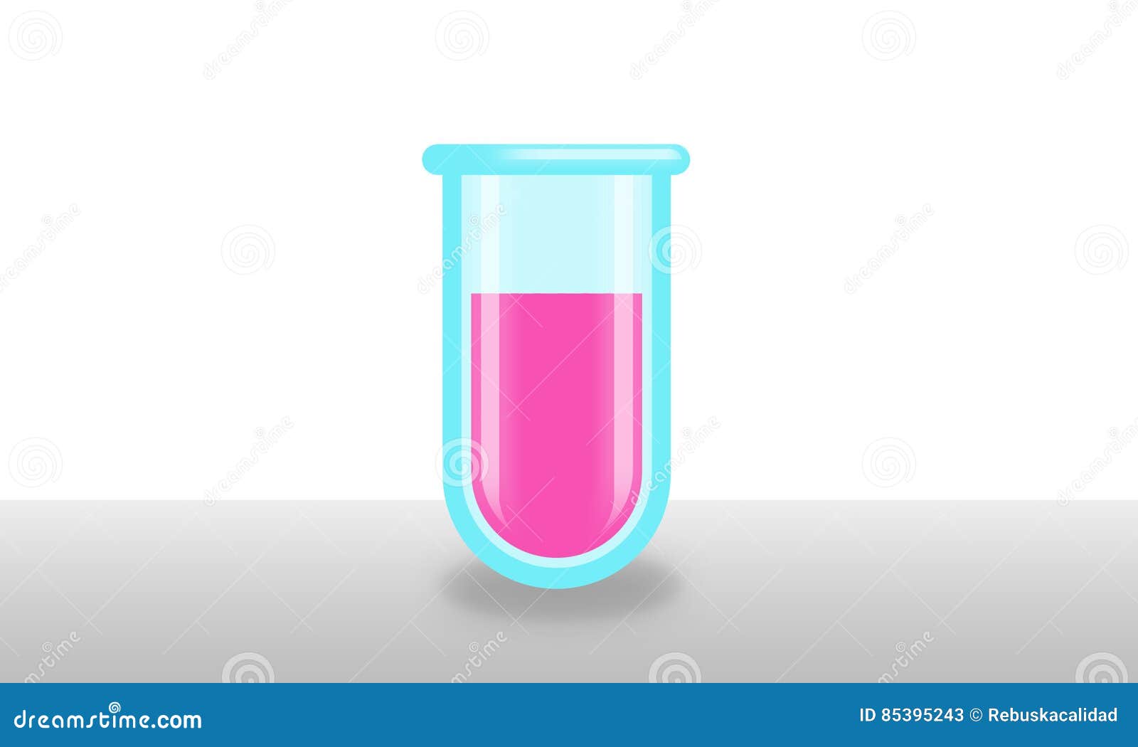 Test tube stock illustration. Illustration of investigation - 85395243