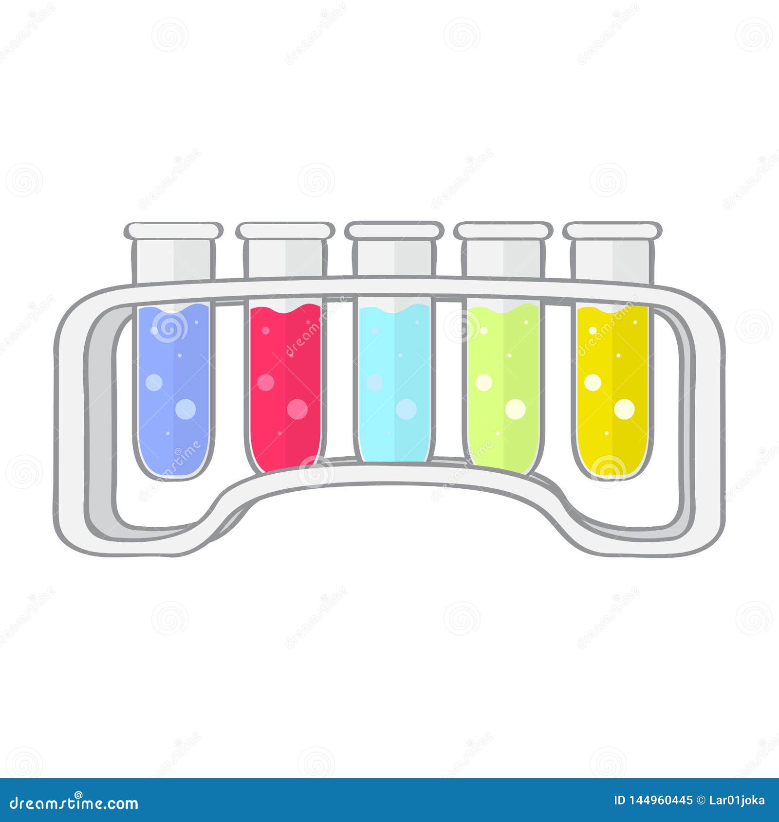 Test tube rack image stock vector. Illustration of microbiology - 144960445