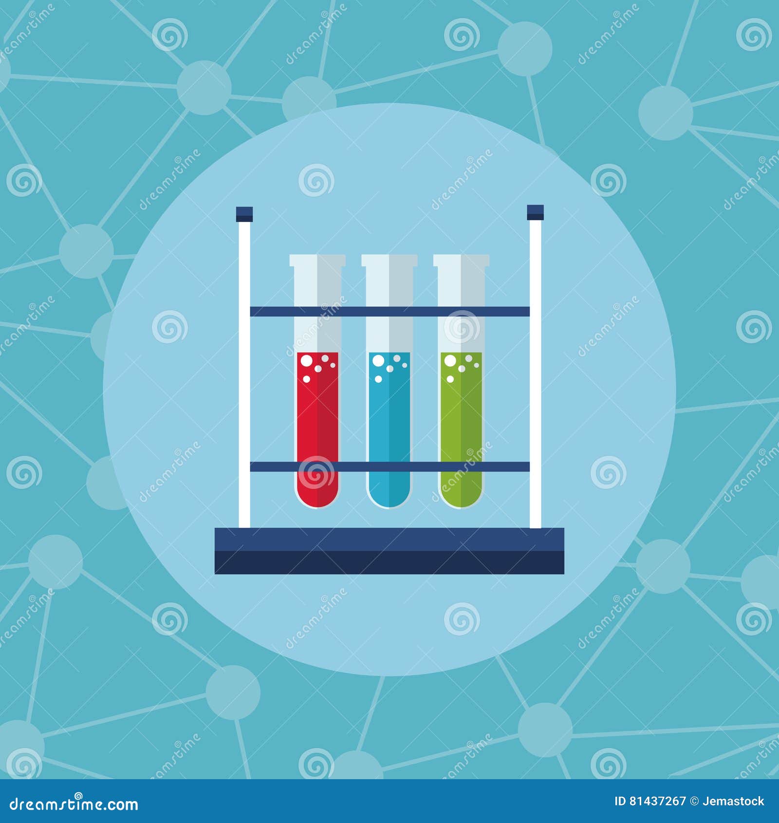 Test Tube Rack Laboratory Icon Stock Vector - Illustration of ...