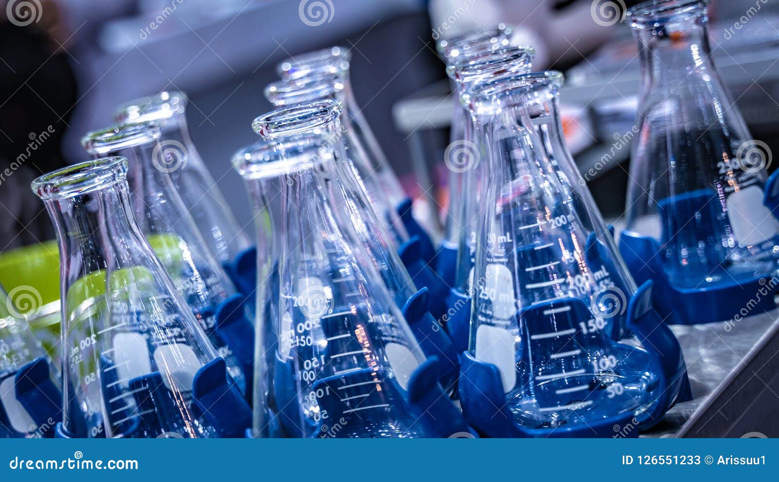 Test Tube with Shaker Robotics Stand Machine Stock Image - Image of ...