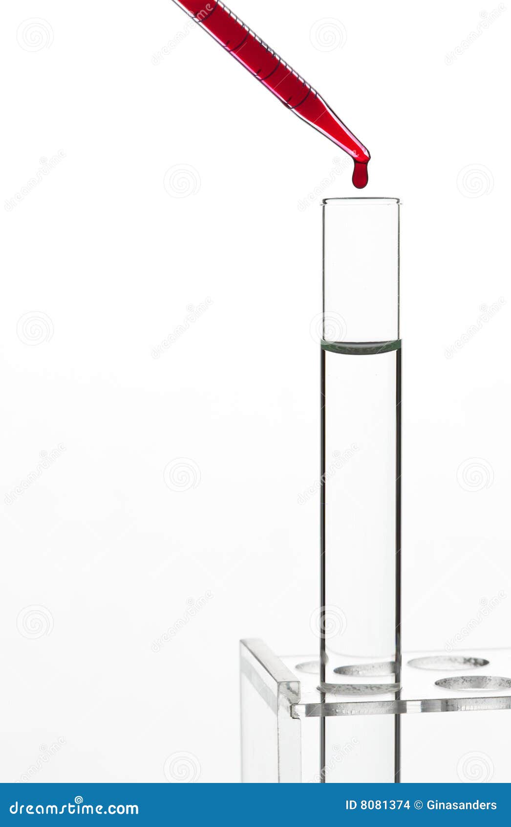 Test Tube for Testing in a Chemical Laboratory Stock Photo - Image of ...