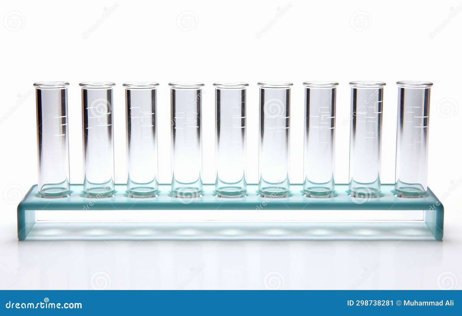 Test Tube Tools on White Background Stock Illustration - Illustration ...