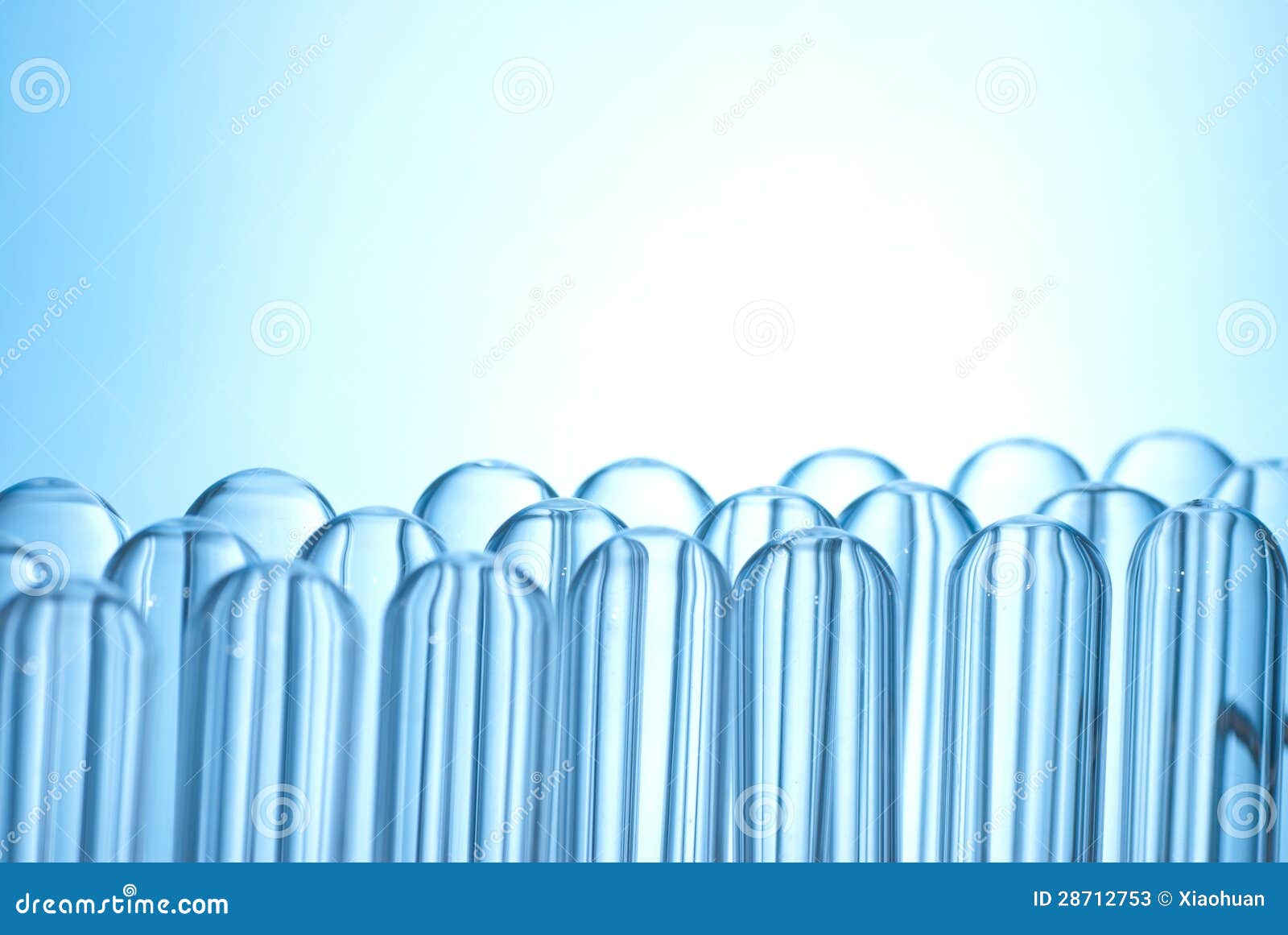 Inverted Test Tubes In Metal Racks, Vertical Royalty-Free Stock Photo ...