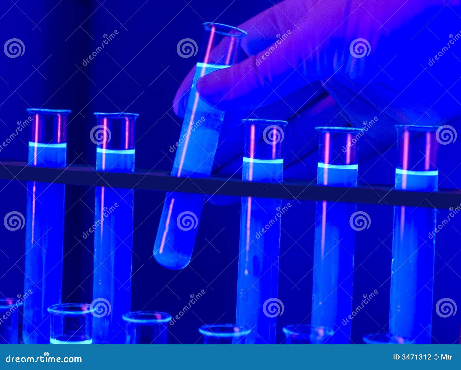 Test tubes stock photo. Image of liquid, testing, demonstration - 3471312