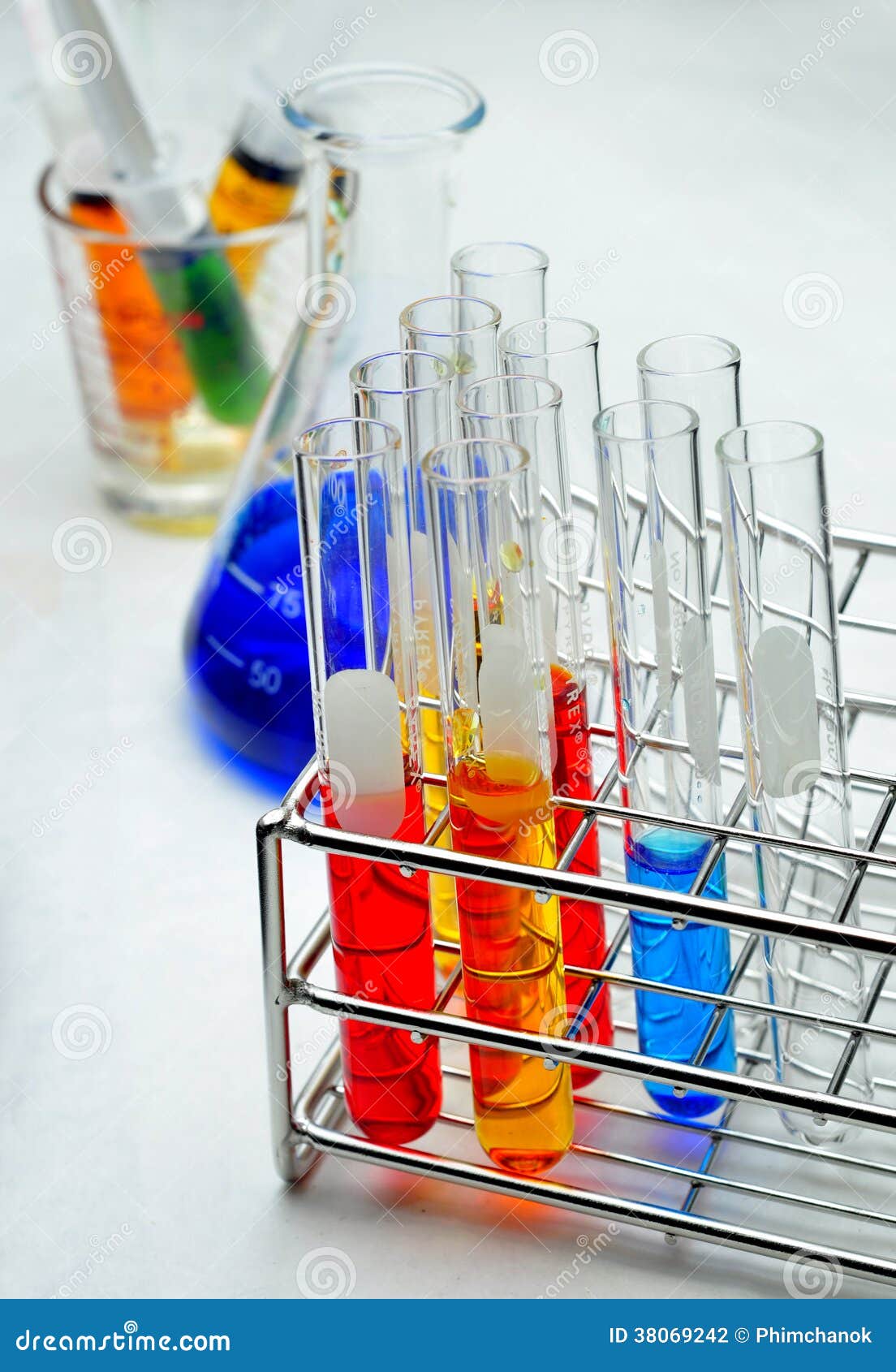 Test tubes stock photo. Image of testtube, chemistry - 38069242