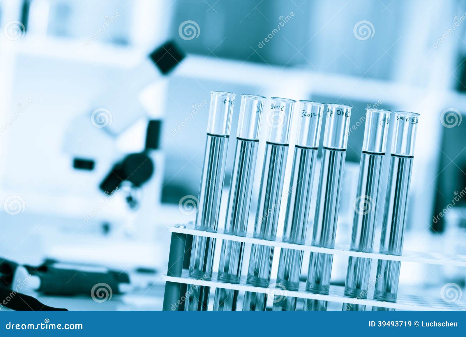 Test tubes stock image. Image of white, scientific, medical - 39493719