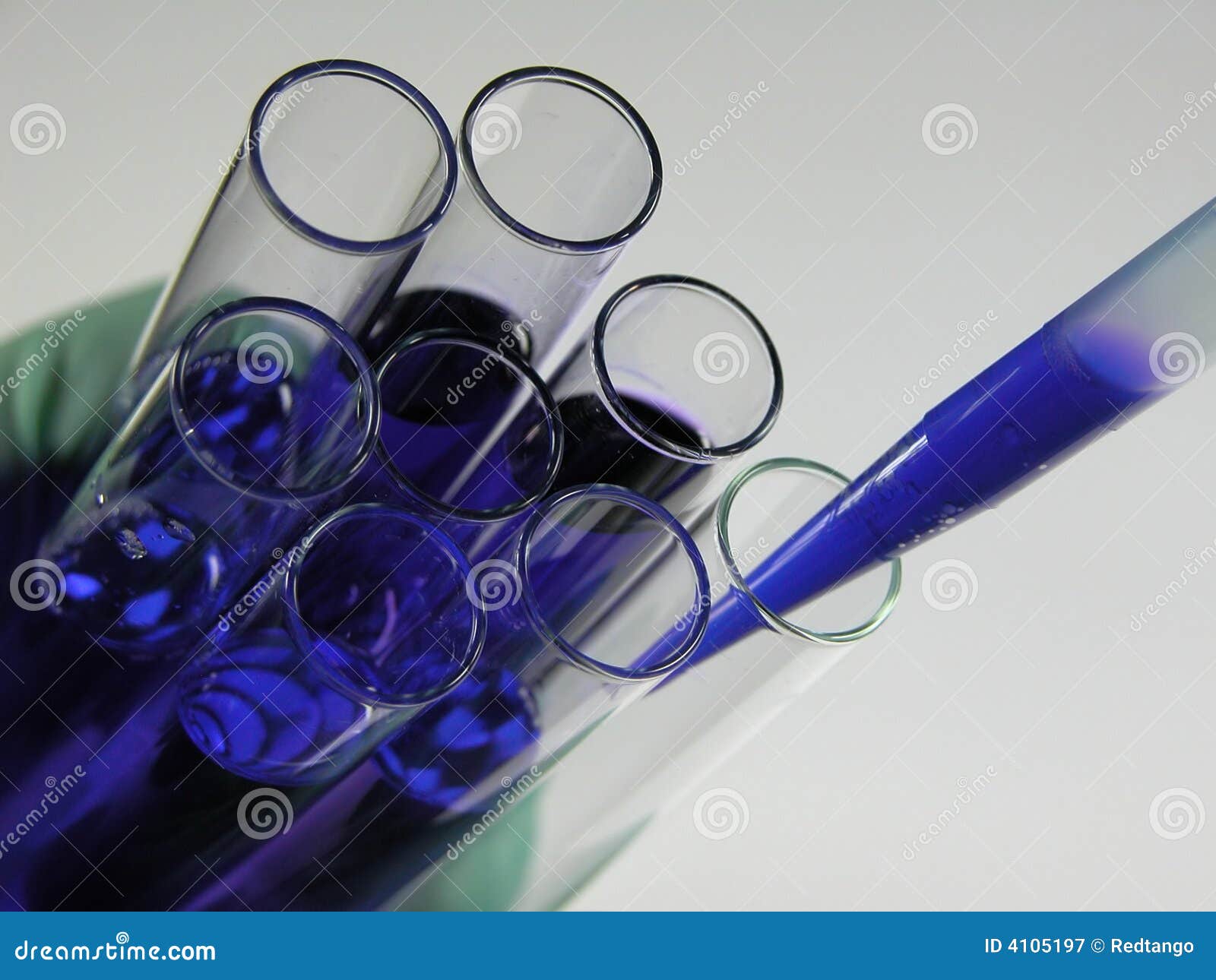 Test tubes stock image. Image of chemical, development - 4105197