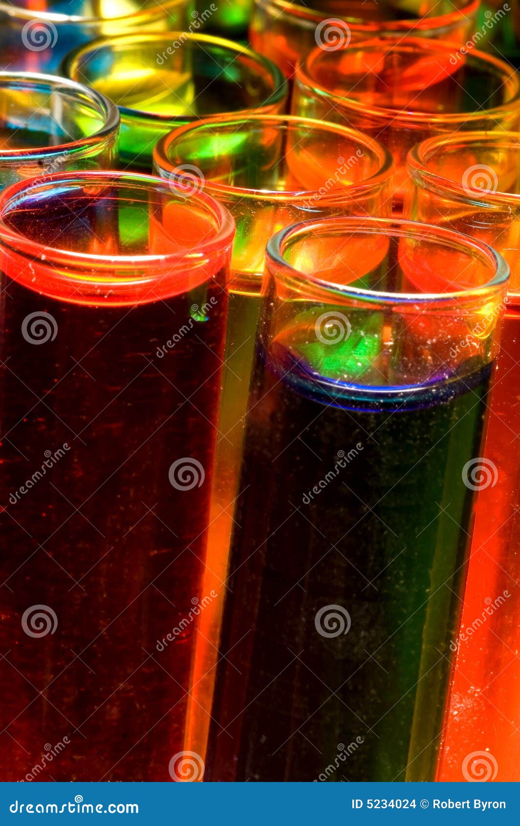 Test tubes stock photo. Image of colourful, drink, drug - 5234024