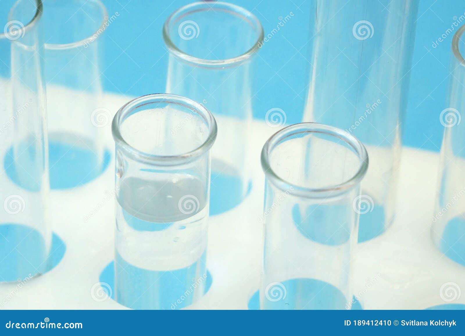 Test Tubes with Blood Sample in Laborator Stock Photo - Image of health ...