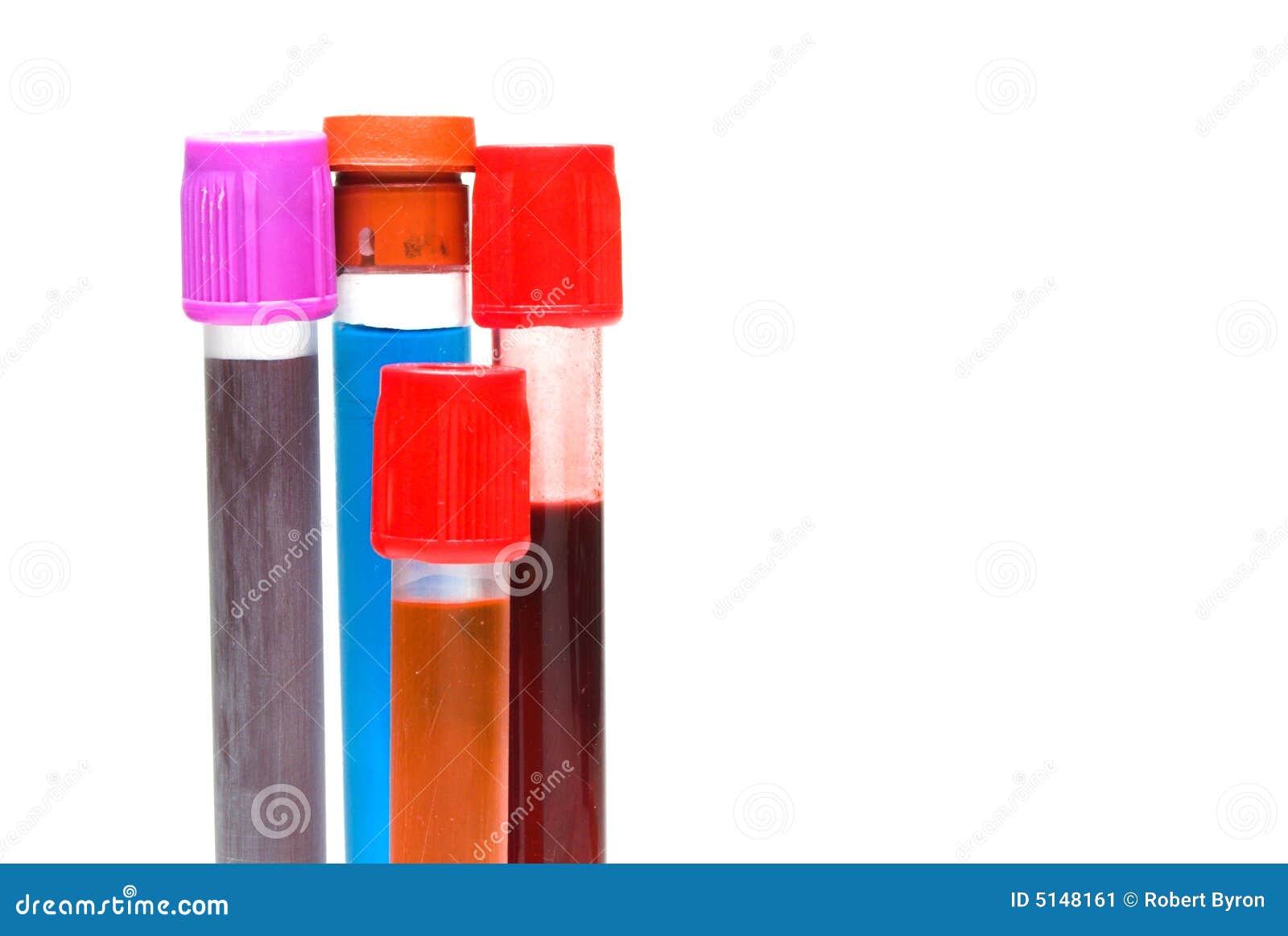 Test tubes with caps stock image. Image of coloured, vials - 5148161