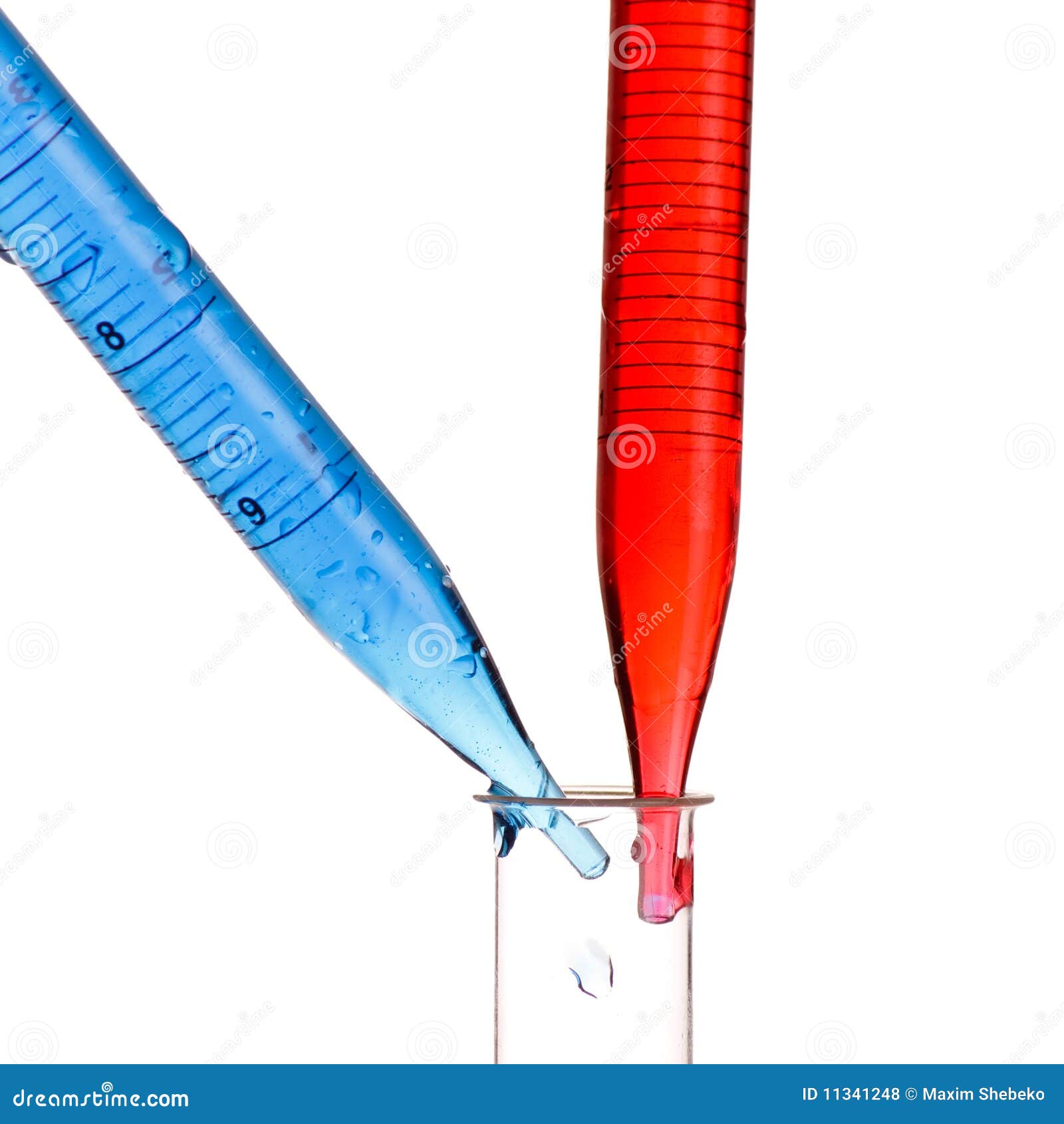 Test tubes and dropper stock photo. Image of analyzing - 11341248