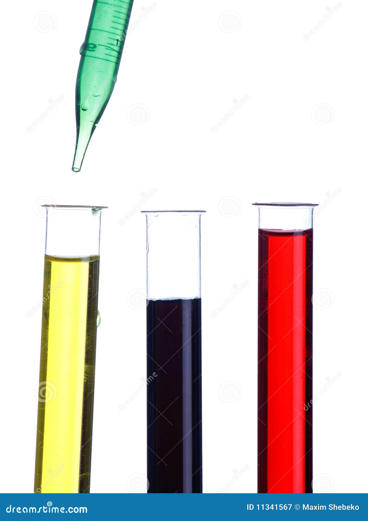 Test tubes and dropper stock image. Image of laboratory - 11341567