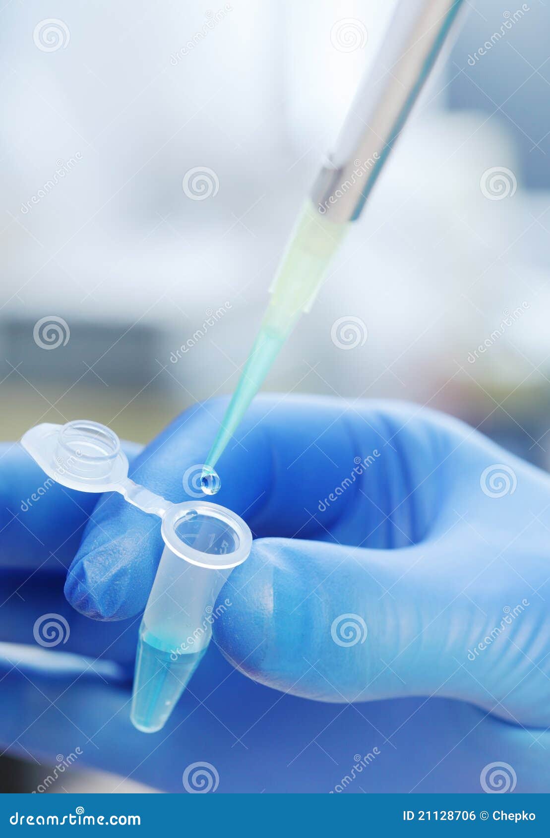 Test tubes and dropper stock photo. Image of green, hand - 21128706