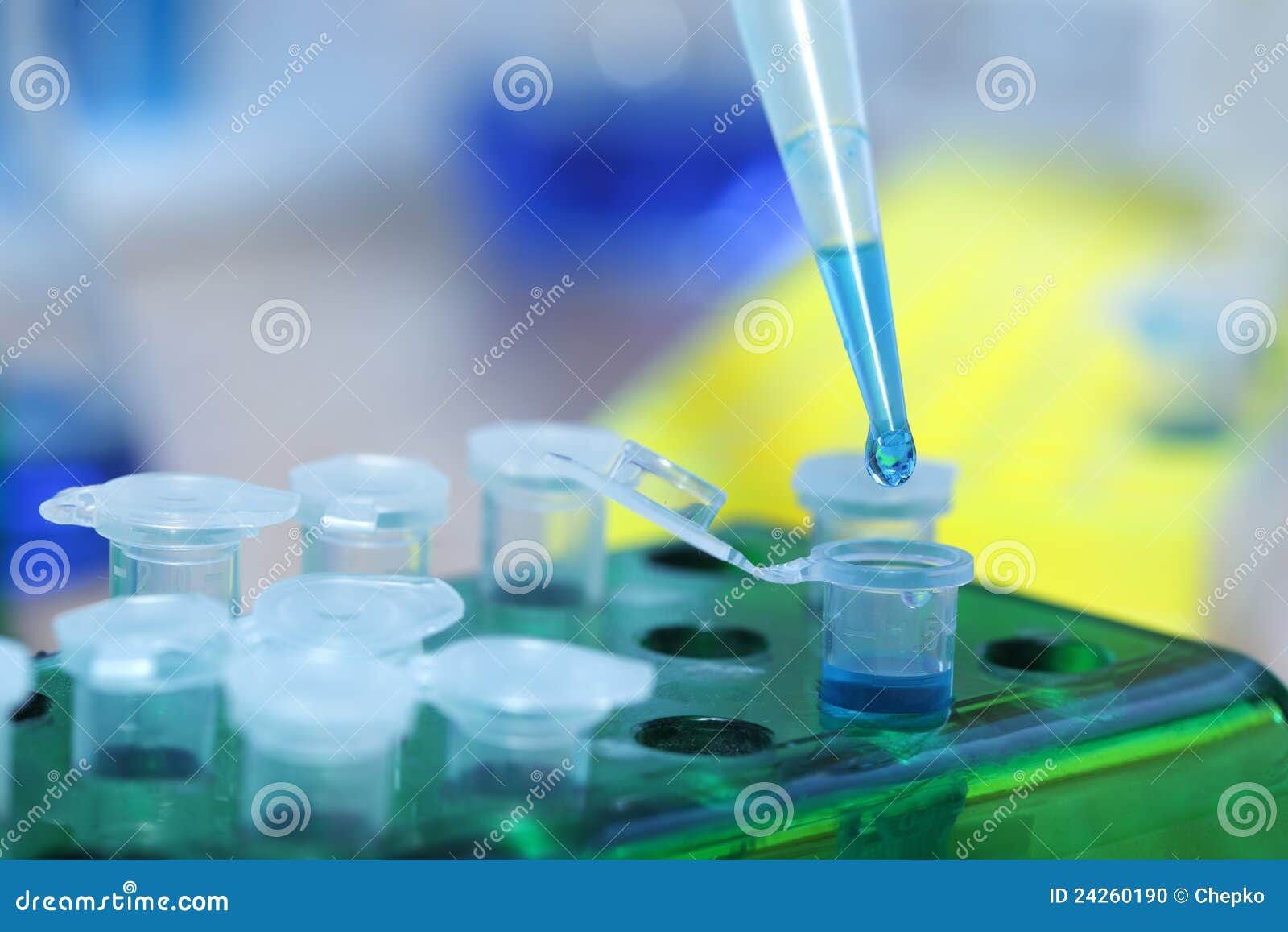 Test tubes and dropper stock photo. Image of education - 24260190