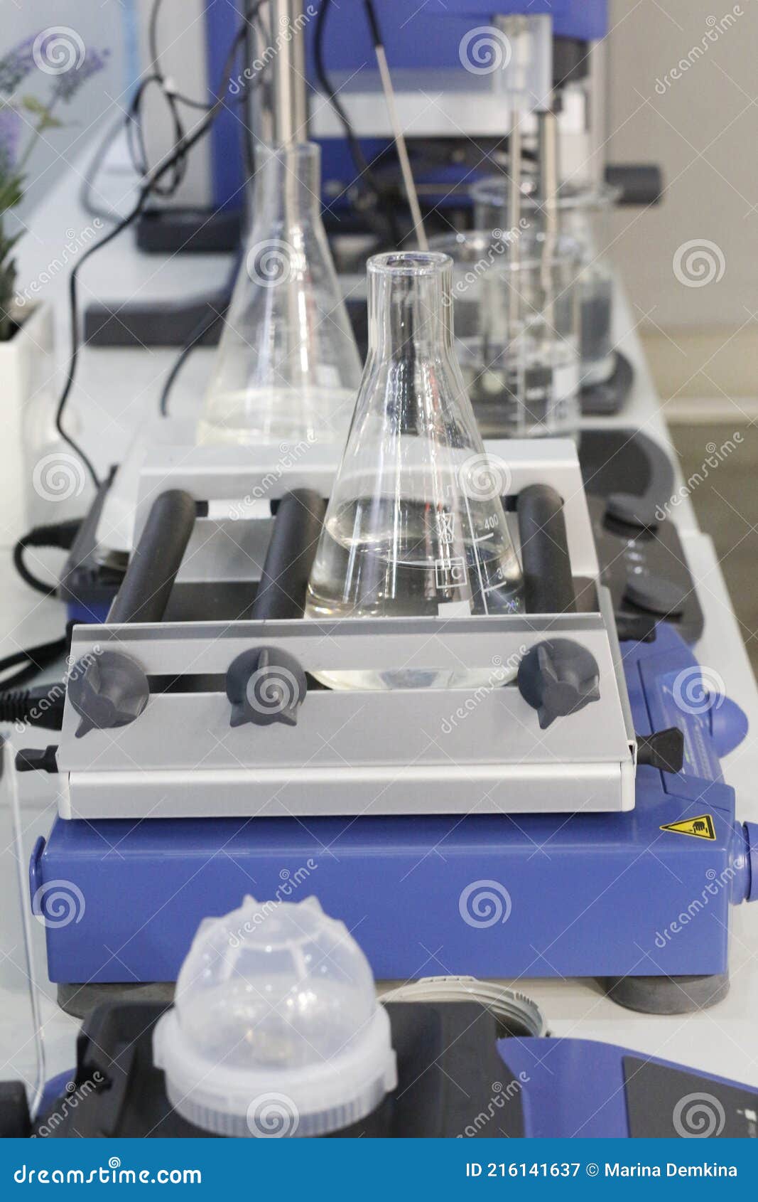 Test Tubes and Flasks - Laboratory Glassware. Chemical Laboratory ...