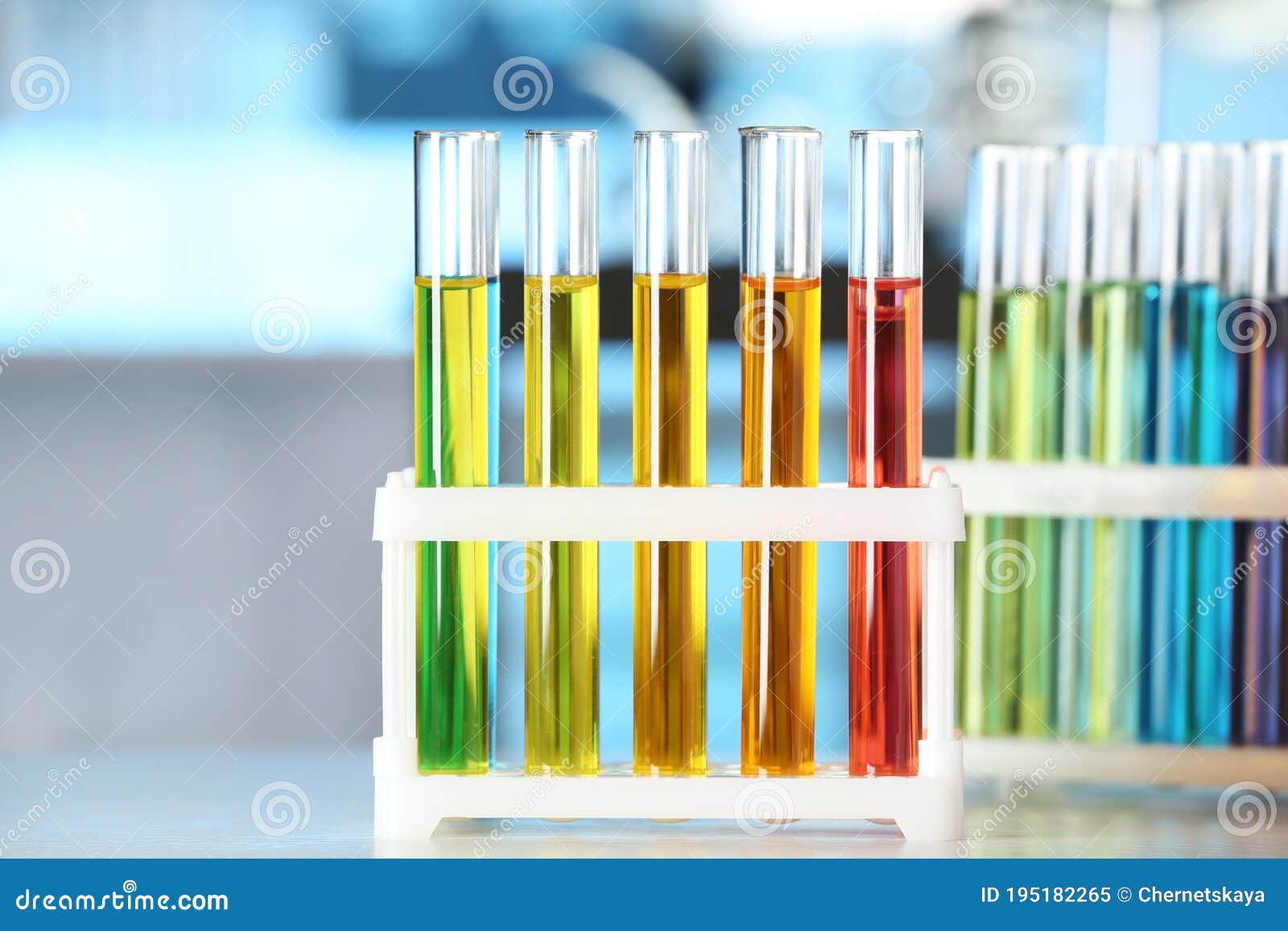 Test Tubes with Liquid Samples. Laboratory Analysis Stock Image - Image ...