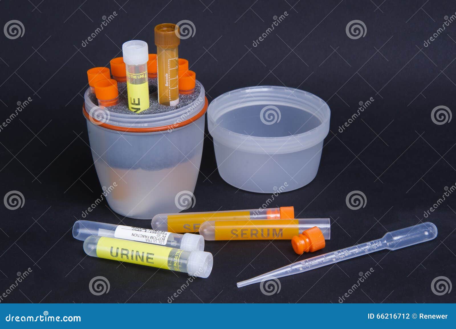 Test Tubes and Medicine Dropper in Laboratory Stock Photo - Image of ...