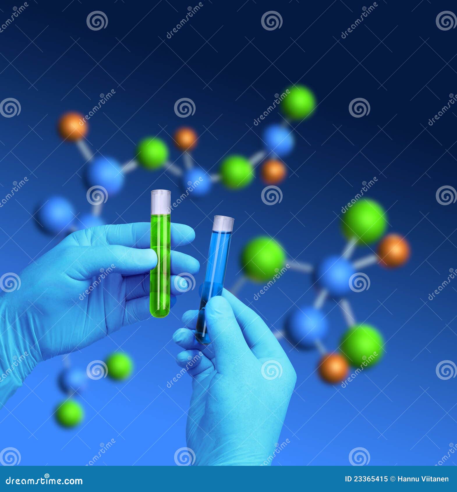 Test tubes molecular model stock image. Image of glass - 23365415