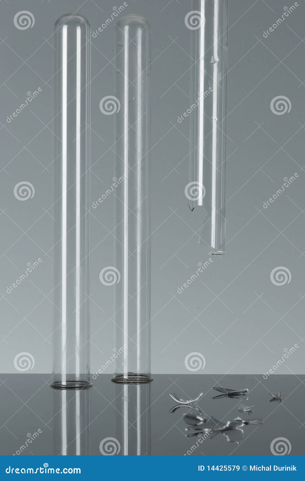 Test tubes, one is broken stock image. Image of analyzing - 14425579