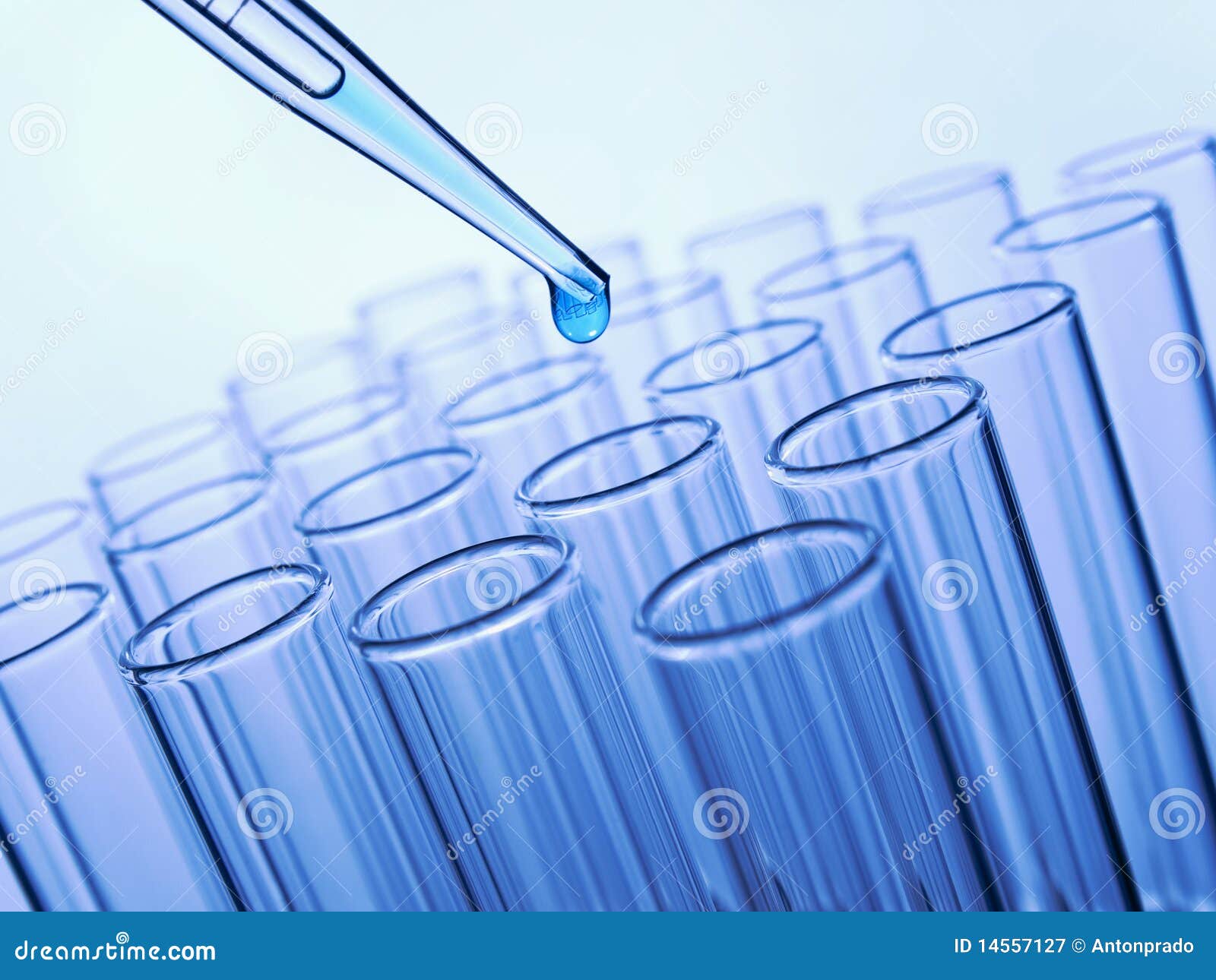Test tubes and pipette stock image. Image of glass, fluid - 14557127