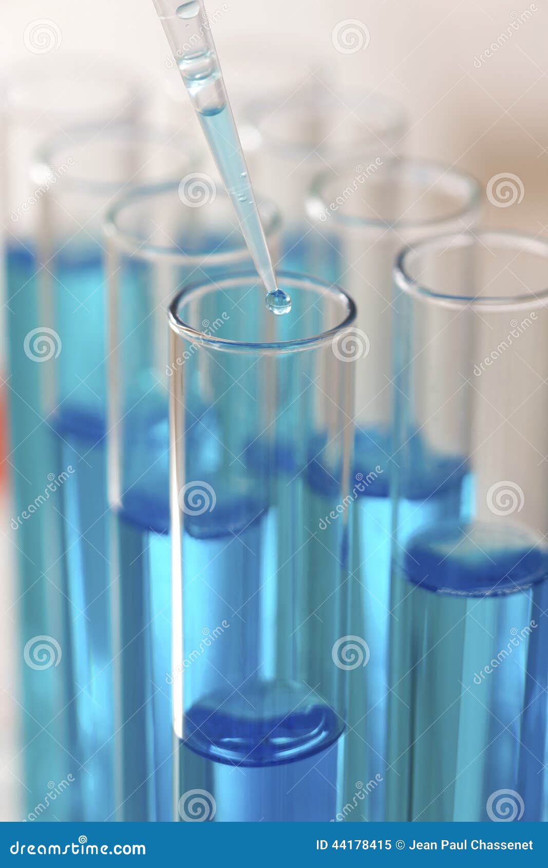 Test tubes and pipette stock image. Image of pipette - 44178415