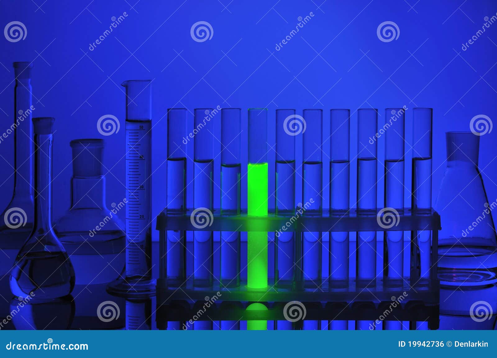 Test tubes in support stock photo. Image of flask, reflection - 19942736