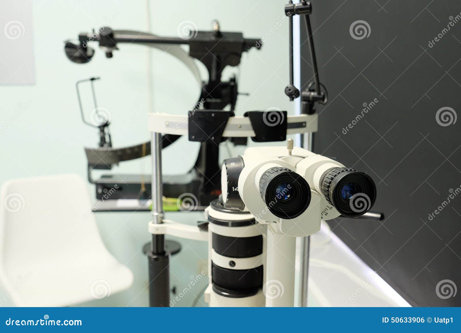 Test vision machine stock photo. Image of isolated, diopter - 50633906