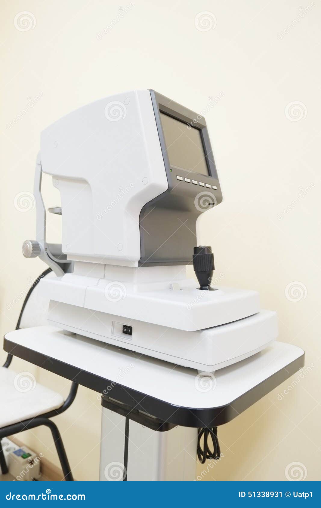 Test vision machine stock image. Image of optician, optical - 51338931