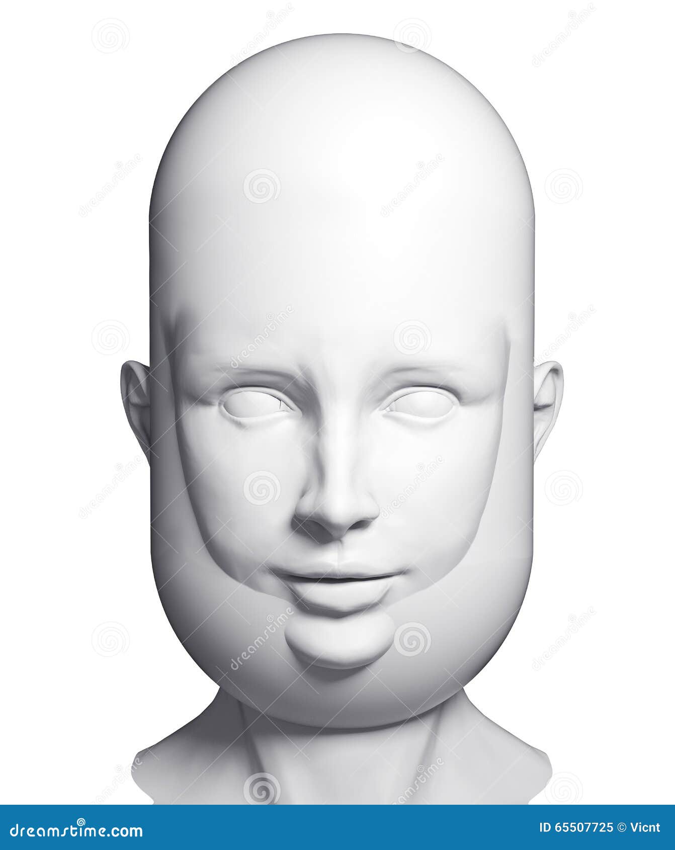 Testa umana della barba illustrazione di stock. Illustrazione di ...