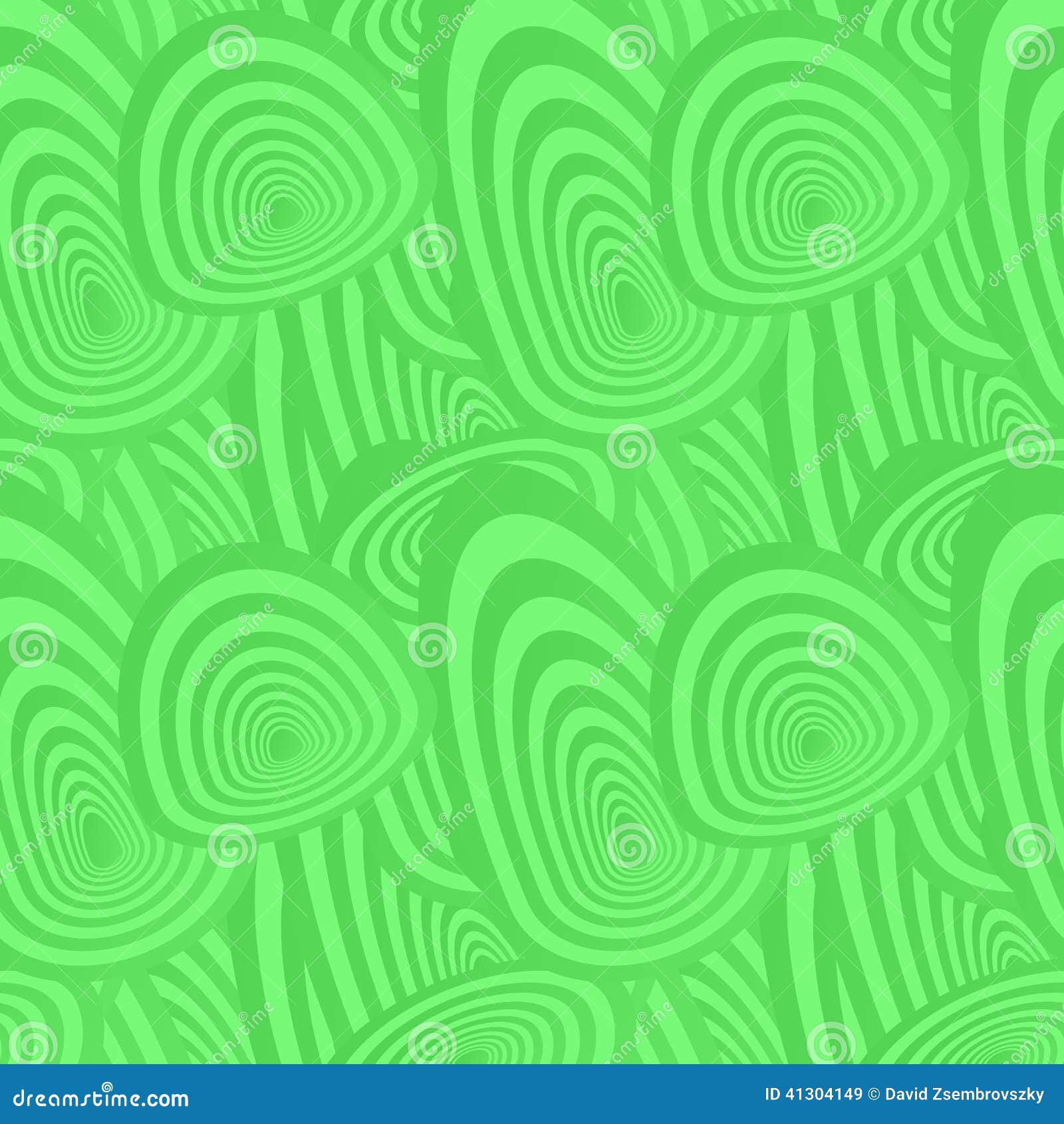 Teste Padrão Oval Sem Emenda Verde Ilustração do Vetor - Ilustração de ...