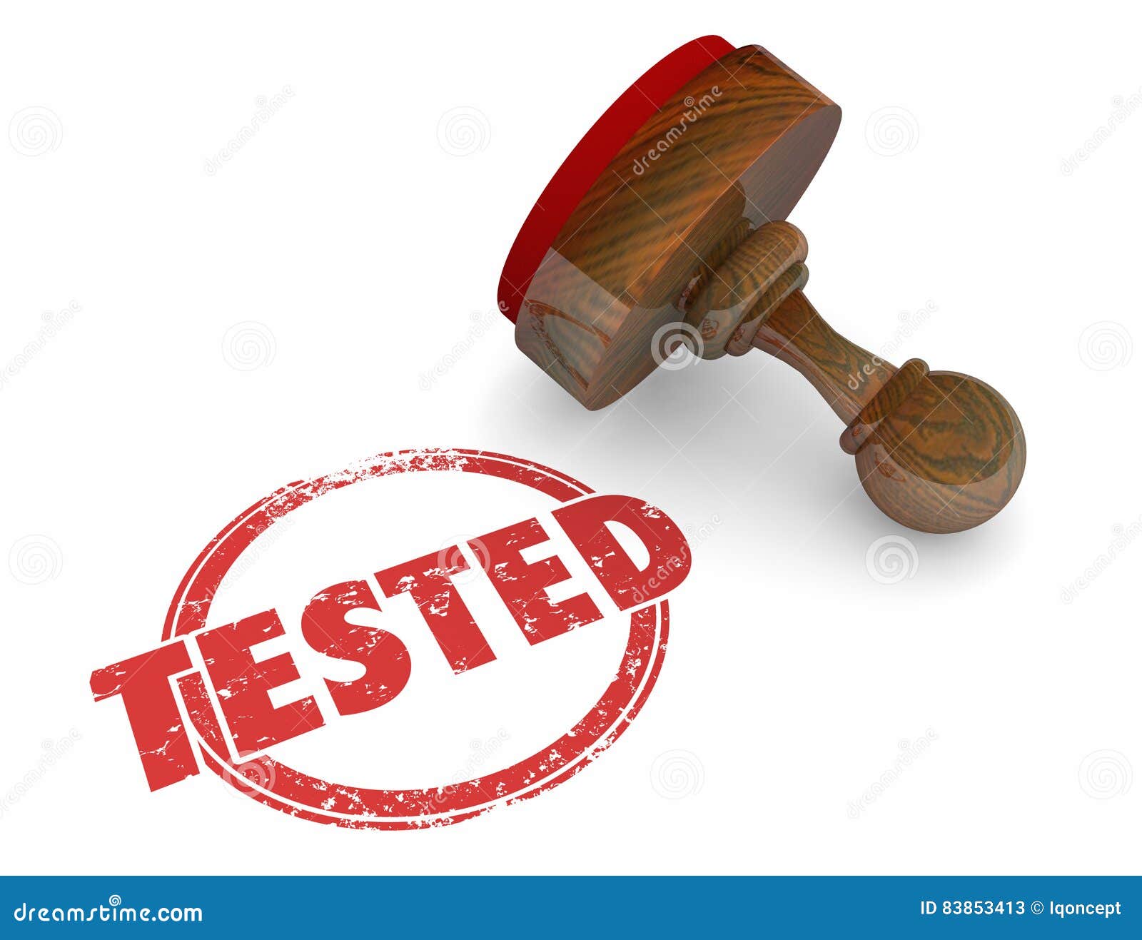 Tested Evaluation Stamp Inspected Passed Approved Stock Illustration ...