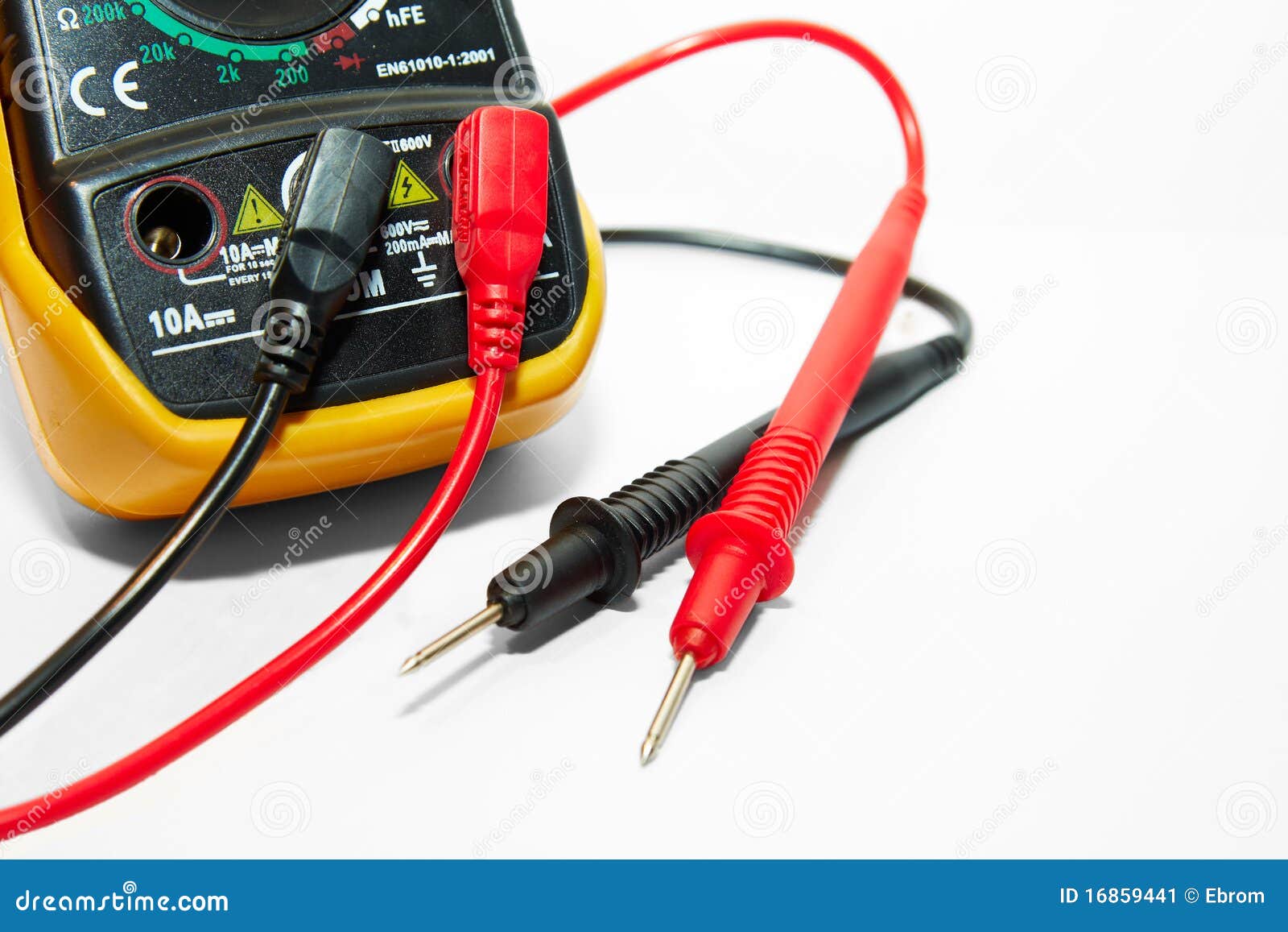 Tester immagine stock. Immagine di tecnologia, cavo, strumento - 16859441