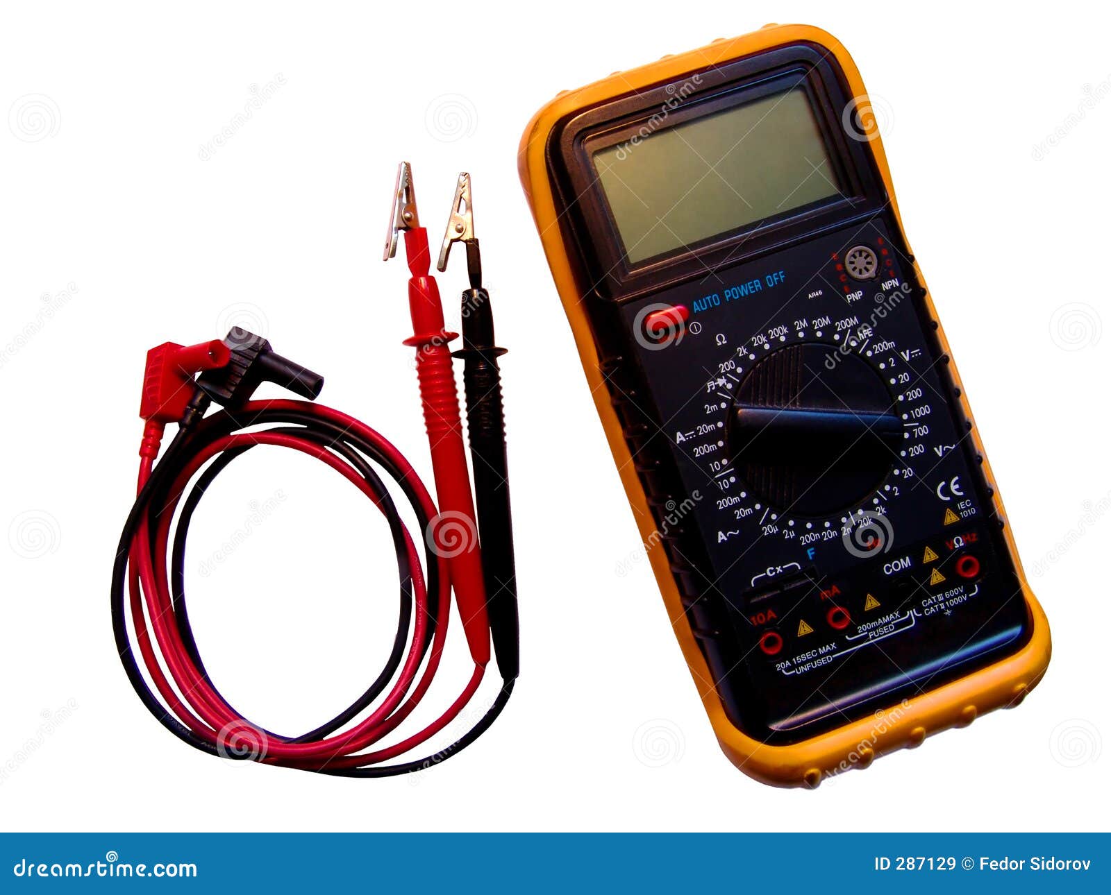 Tester immagine stock. Immagine di indicatore, oggetto - 287129