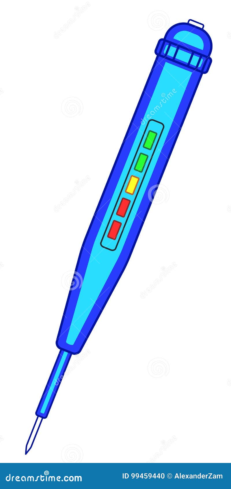 Tester device icon stock vector. Illustration of electric - 99459440