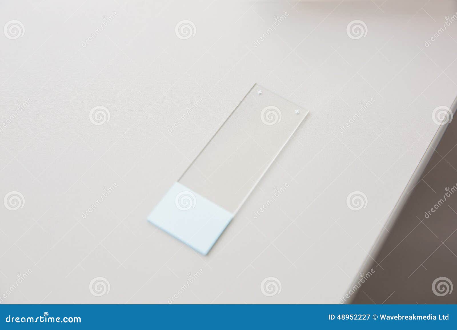 Tester slide on a desk stock image. Image of medical - 48952227