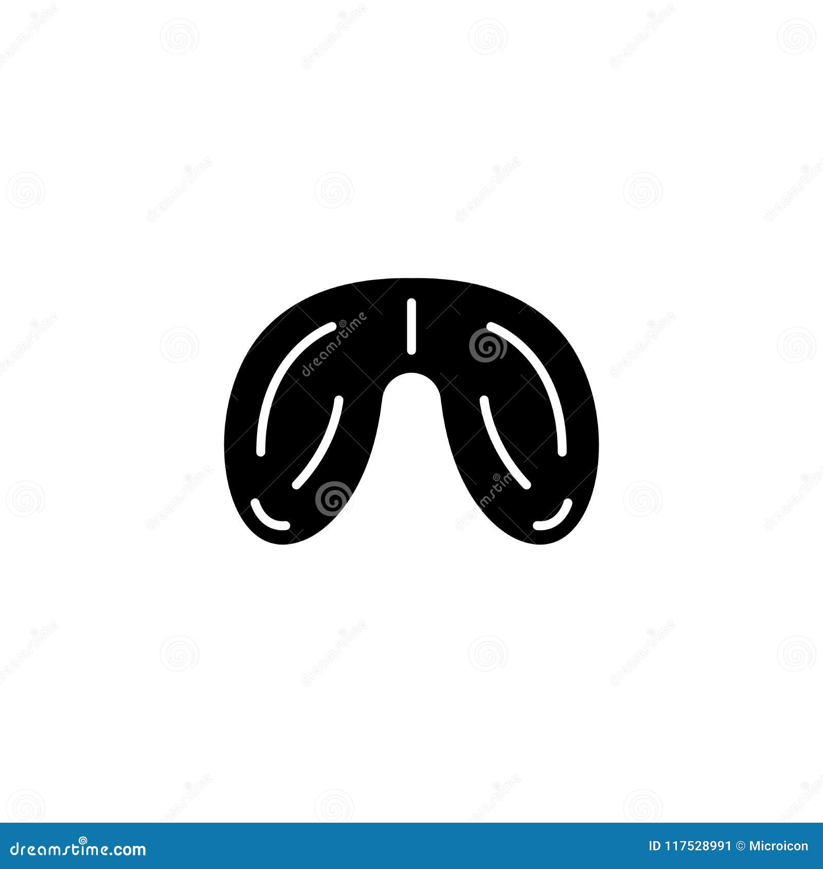 Testicles Black Icon Concept. Testicles Flat Vector Symbol, Sign ...