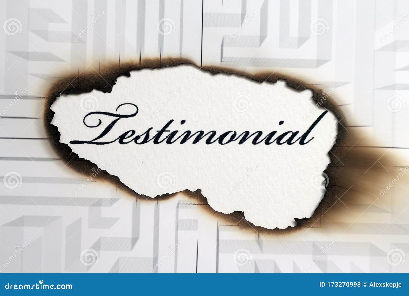 Testimonial concept stock photo. Image of testimonials - 173270998