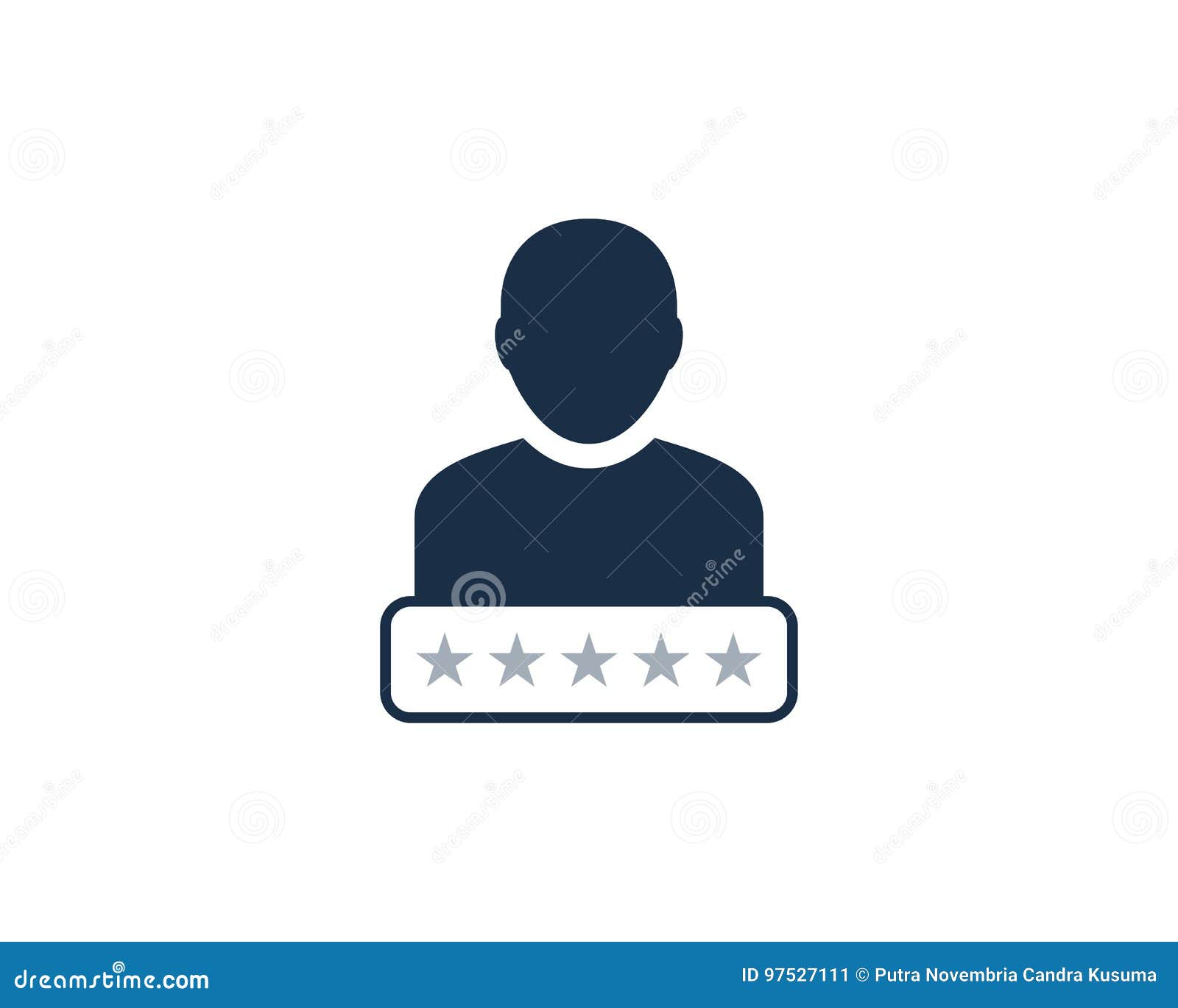 Testimonial Icon Logo Design Element Stock Vector - Illustration of ...