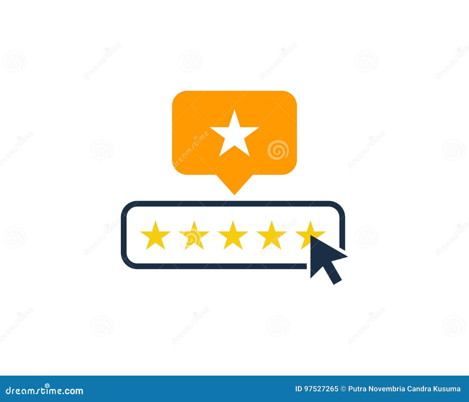 Testimonial Icon Logo Design Element Stock Vector - Illustration of ...