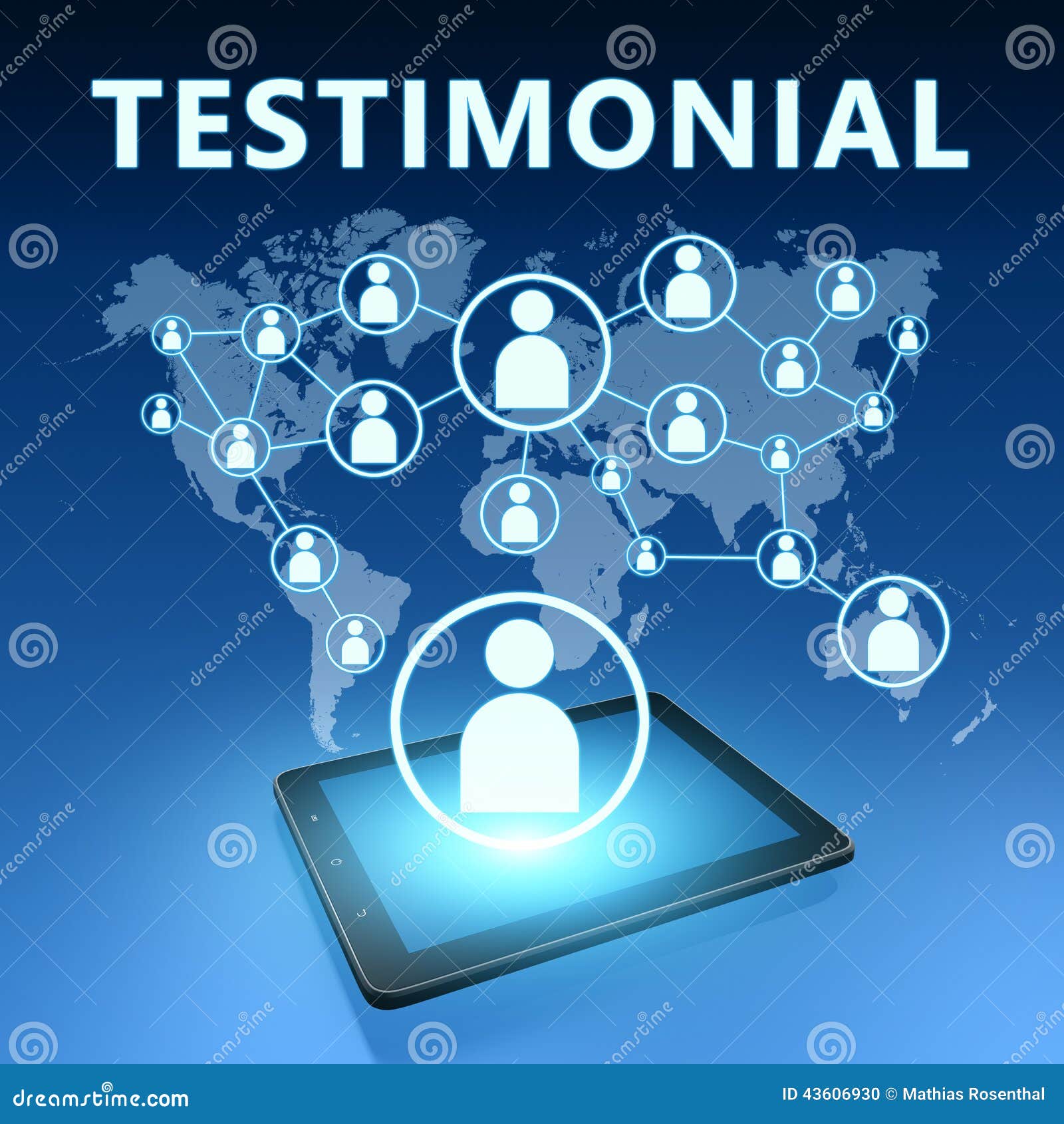 Testimonial stock illustration. Illustration of comment - 43606930