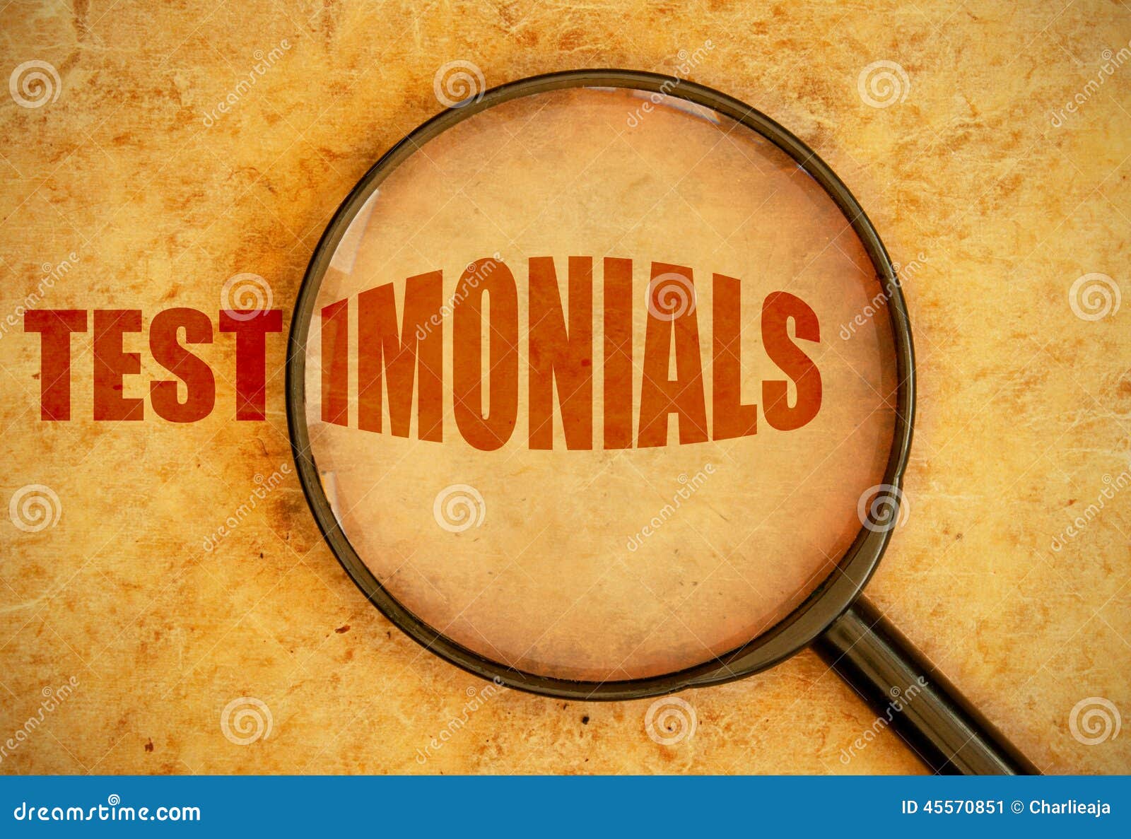 Testimonials immagine stock. Immagine di indagine, opinione - 45570851