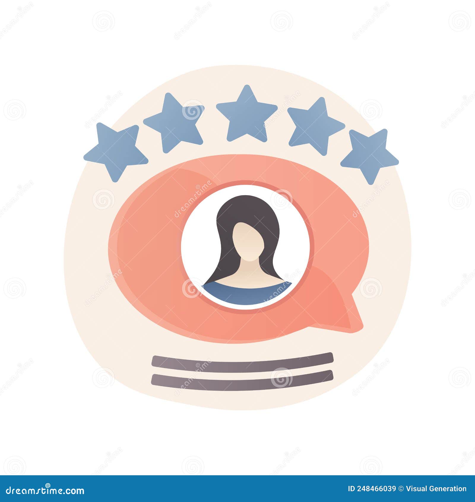 Testimonials Abstract Concept Vector Illustration. Stock Vector ...