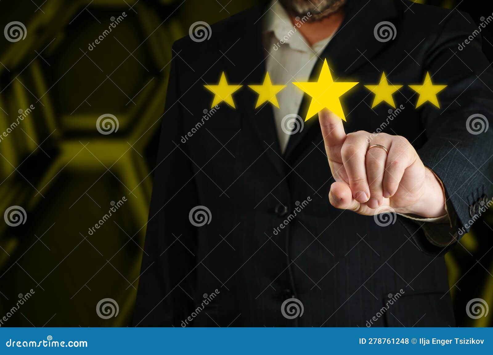 Testimonials Rating and Comments. Customer Review Stock Photo - Image ...