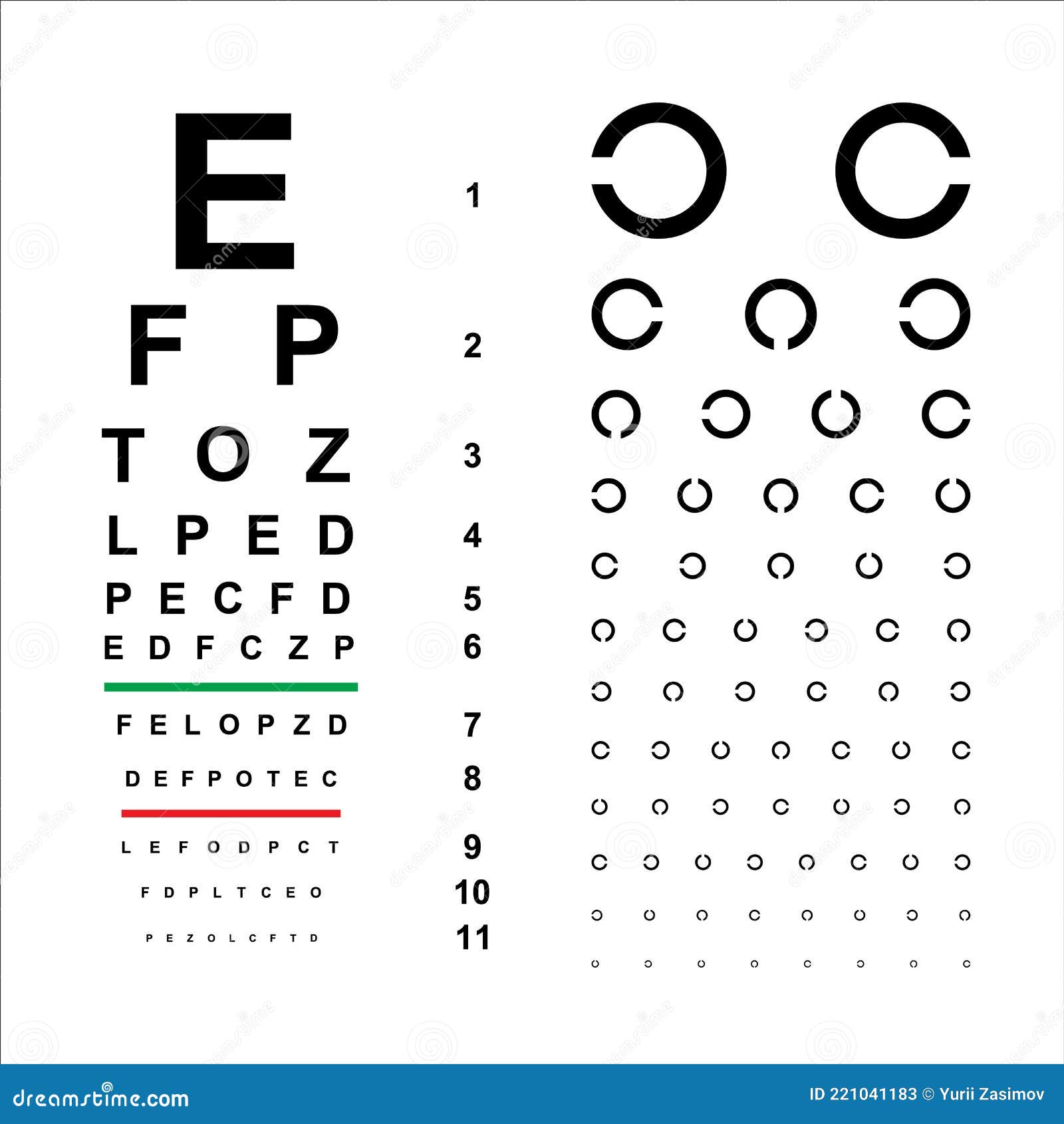 Testing Board for Verification of the Patient, Vector Image Testing ...