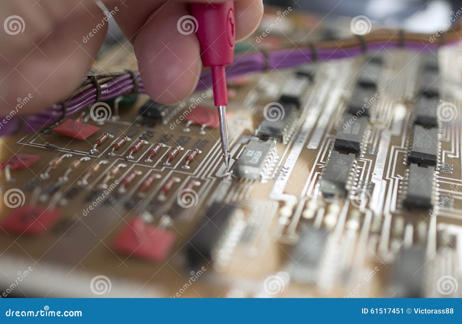 Testing Electronic Device stock image. Image of printed - 61517451