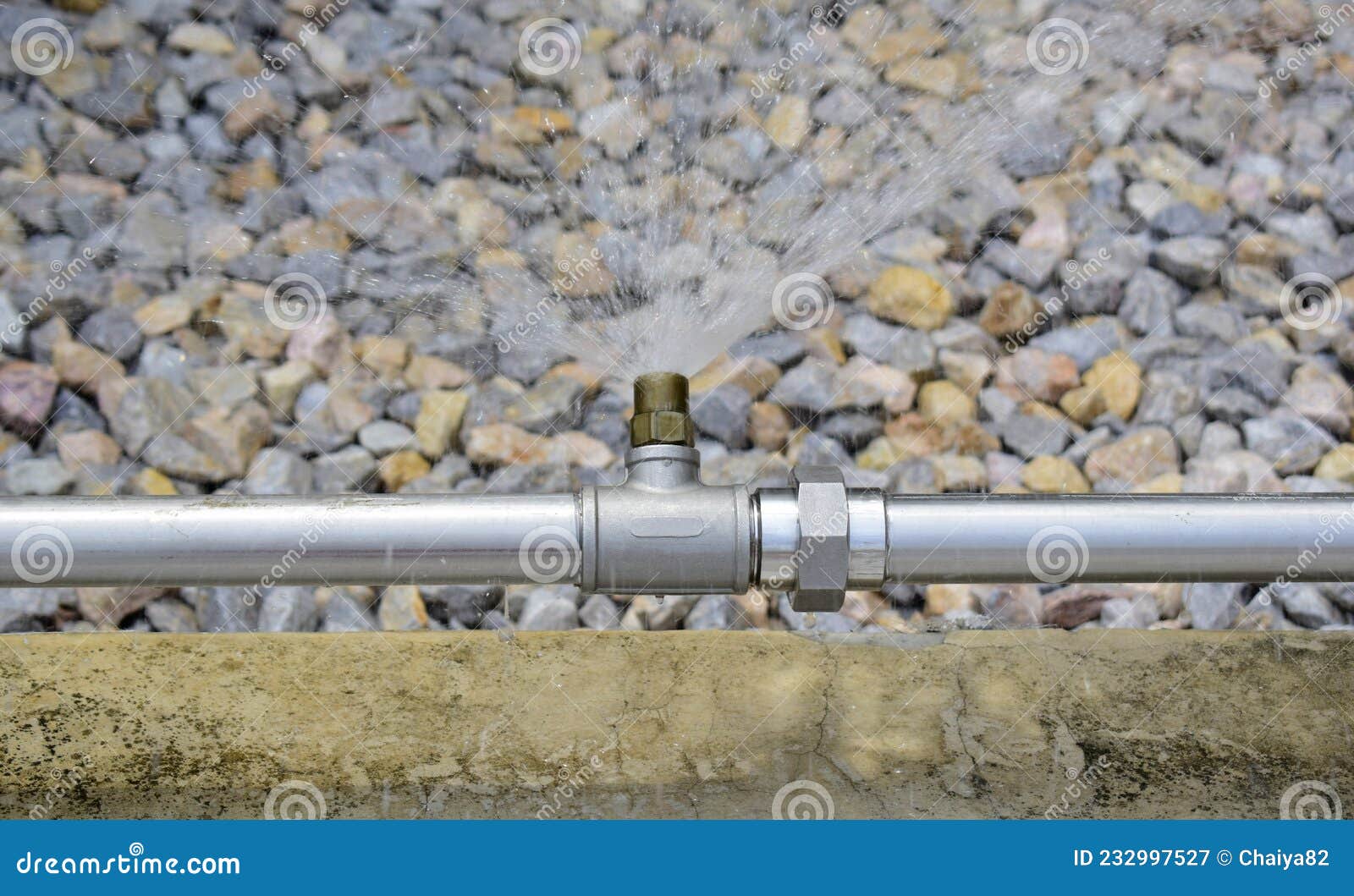 Testing Fire Sprinkler Systems,Deluge Valve System Testing Stock Image ...