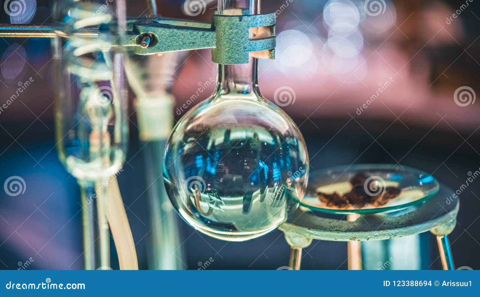 Testing Glass Tubes in Laboratory Stock Photo - Image of education ...
