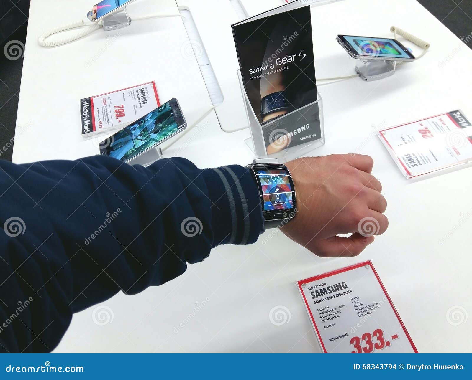 Testing Hours in the Store. Editorial Stock Image - Image of object ...