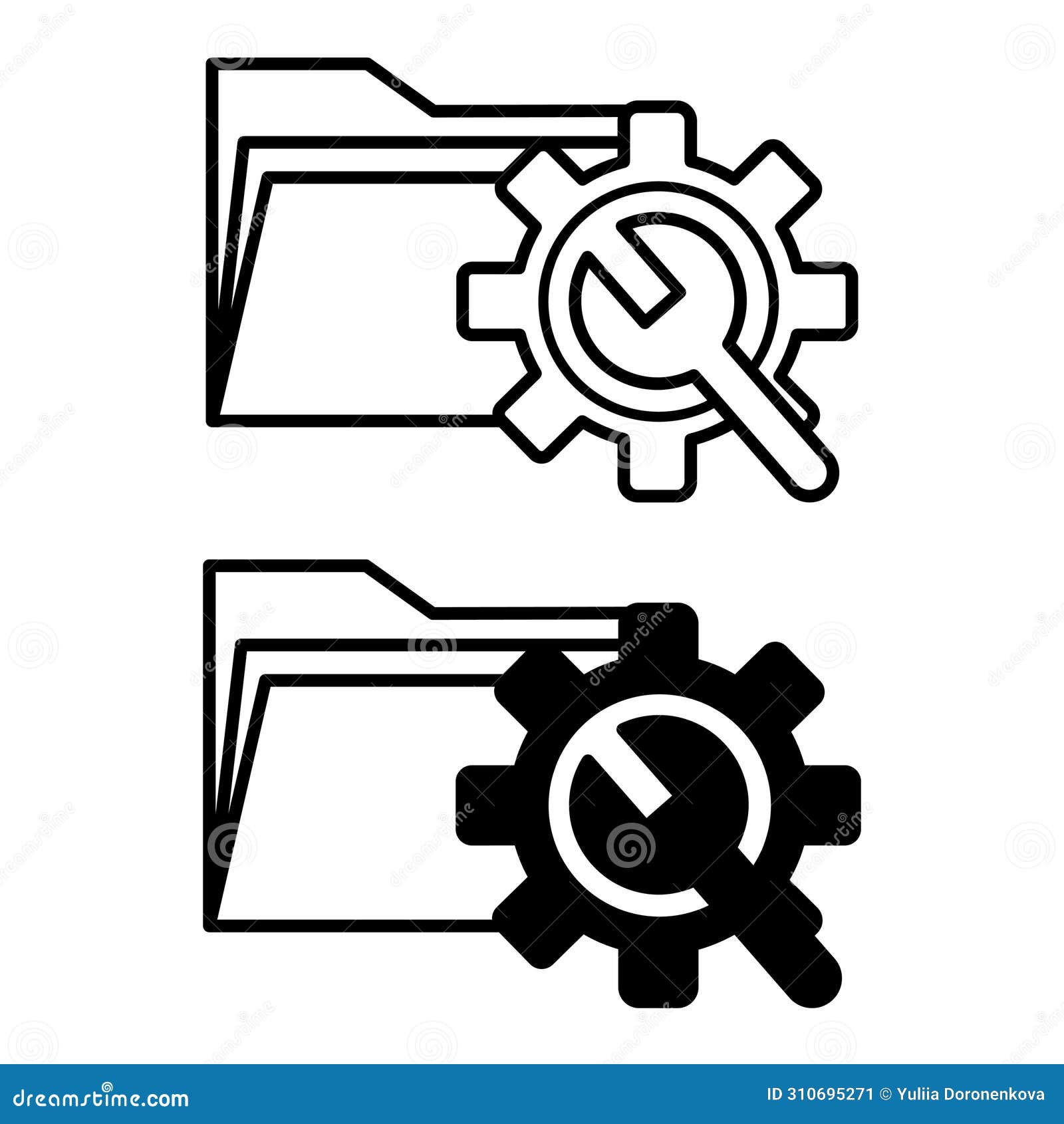 Testing icons. stock illustration. Illustration of check - 310695271