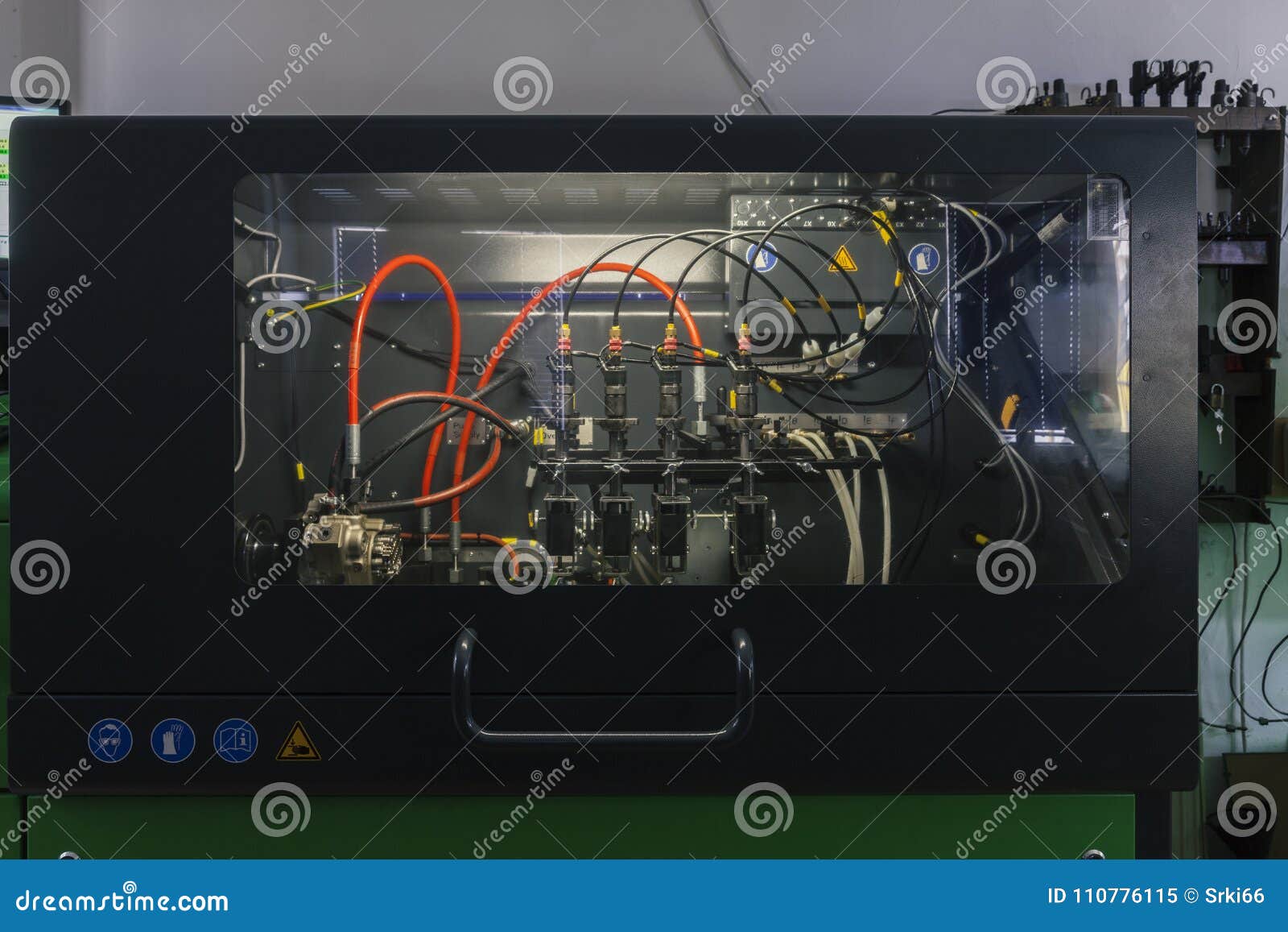 Testing Nozzles for Diesel Engines Stock Image - Image of performance ...
